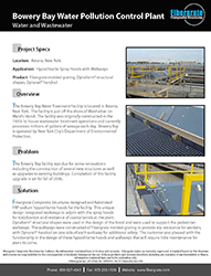 Bowery Bay Water Pollution Control Plant